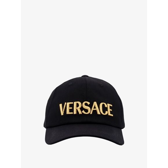 Versace | Accessories | Versace Men Versace Black Hats | Poshmark
